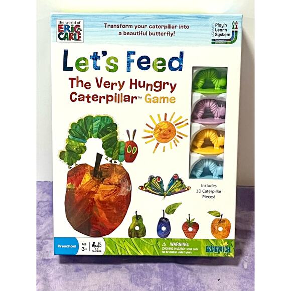 Eric Carle | Games | The World Of Eric Carle Lets Feed The Very Hungry Caterpillar Board Game ...